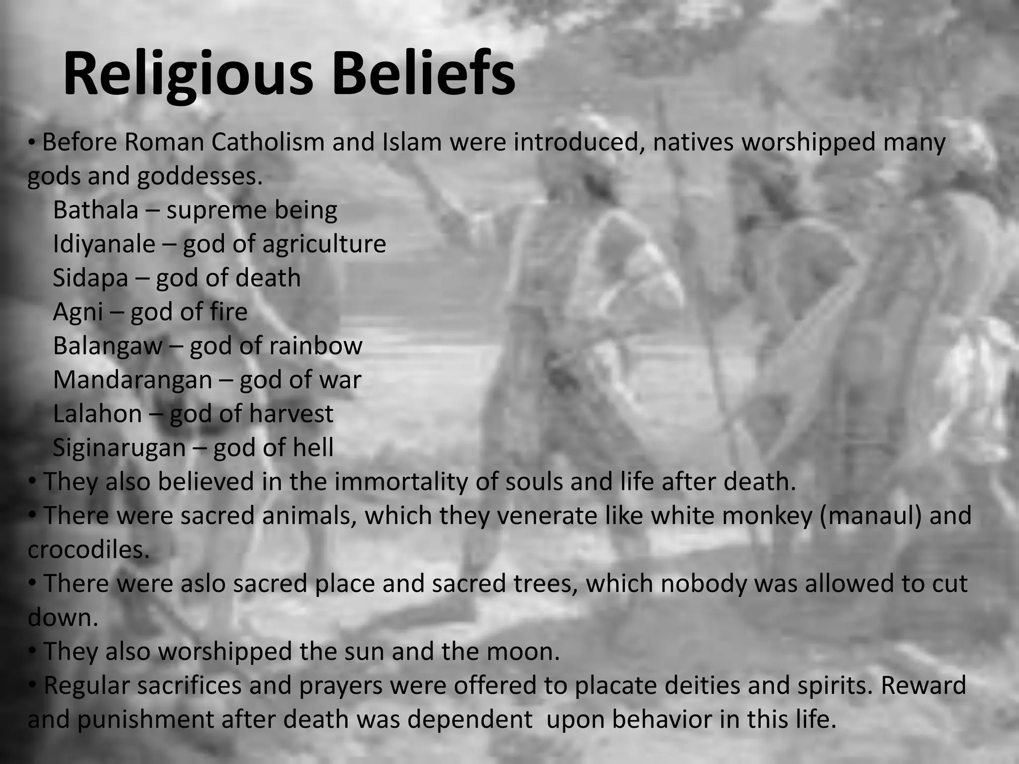 Pre spanish period in the philippines | PPTX