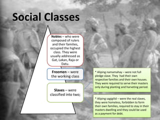 Pre spanish period in the philippines | PPTX