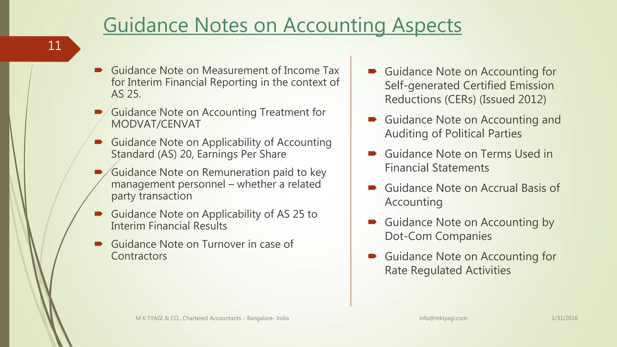 Pre statutory audit - checklist | PPTX