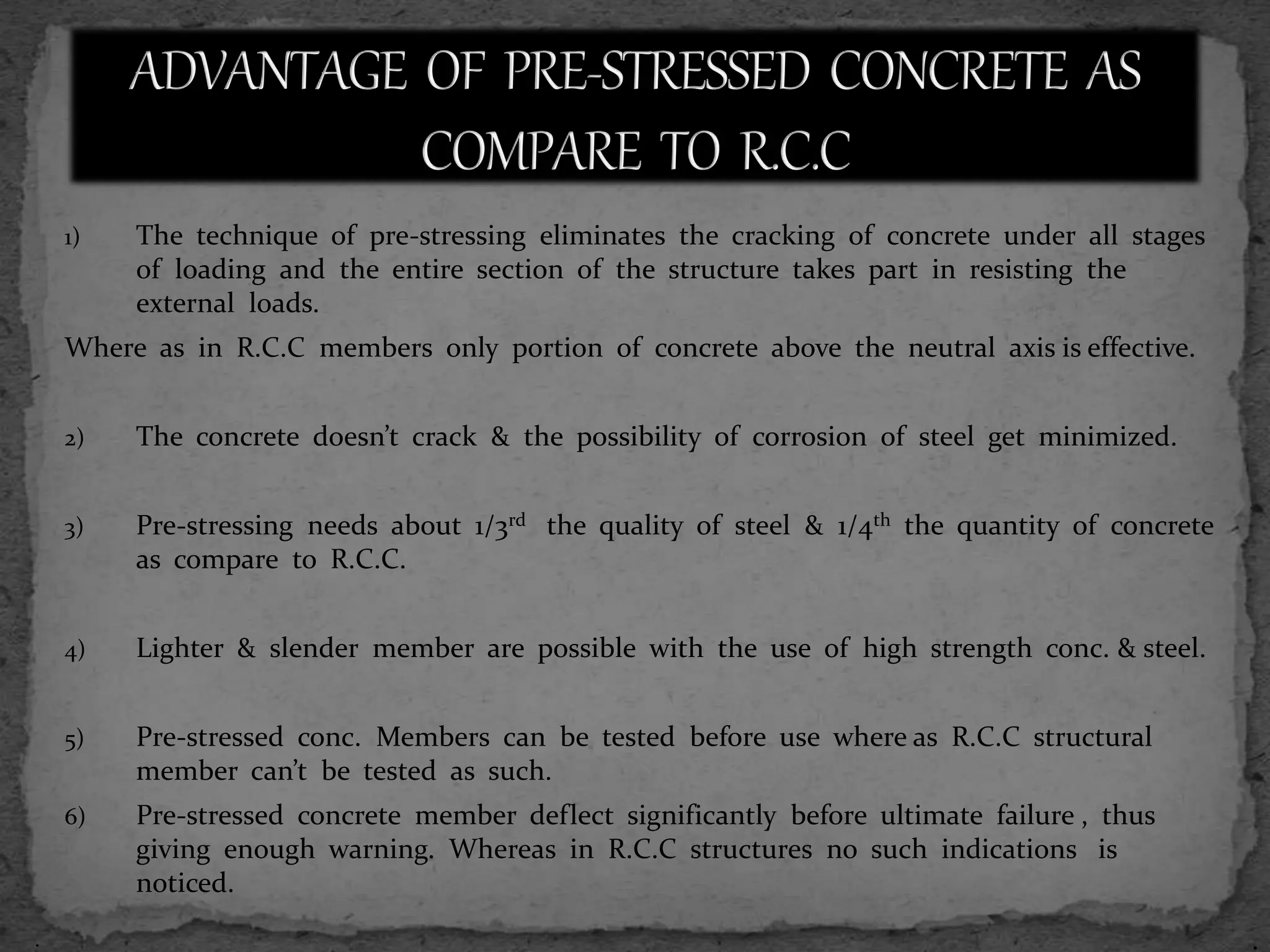 Pre stressed concrete | PPT