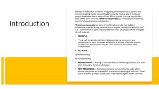 Pre-stressed concrete | PDF