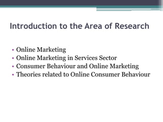 Pre-Submission Thesis of Phd topic in digital marketing | PPTX