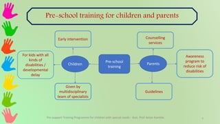 Pre support training programme for children with special needs | PPT