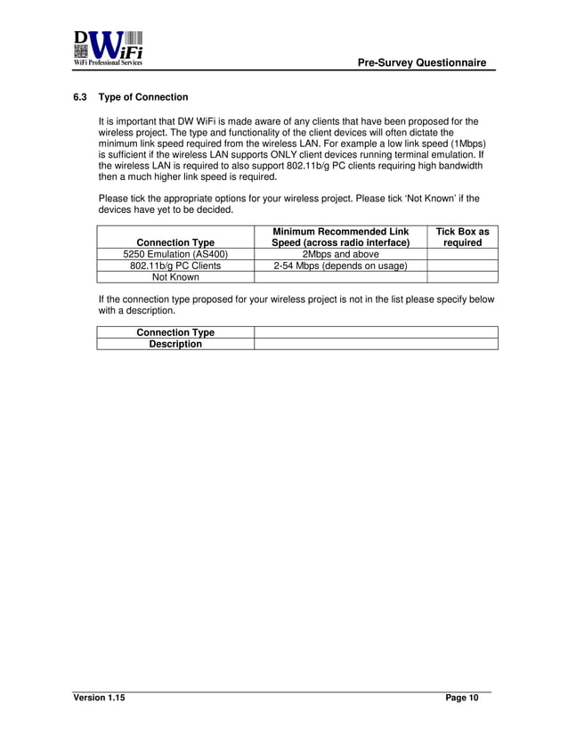 Pre survey-questionnaire | PDF