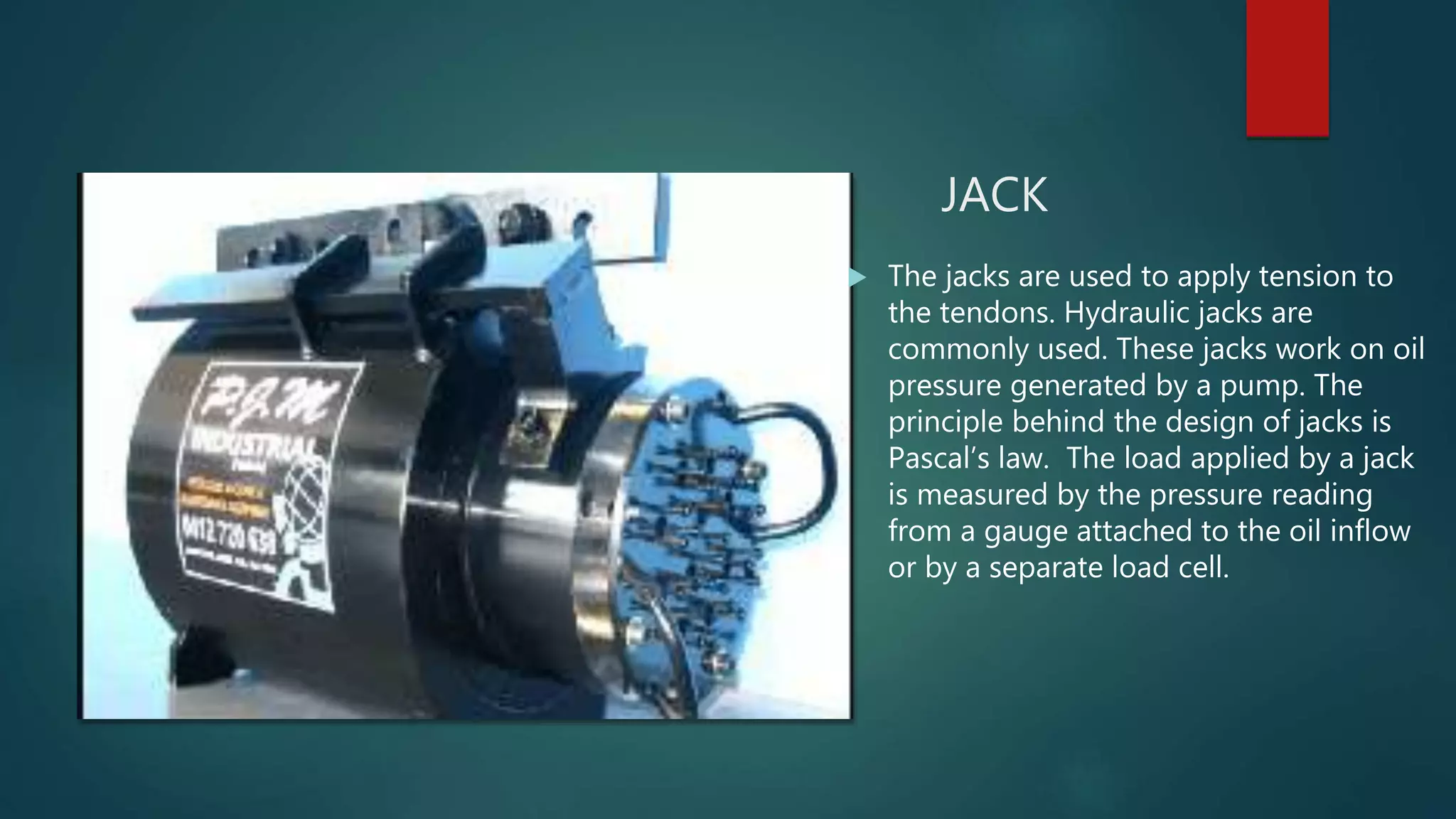 Pre-tensioning Prestresssed Devices | PPTX