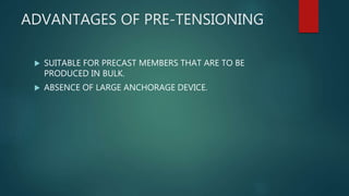 Pre-tensioning Prestresssed Devices | PPTX