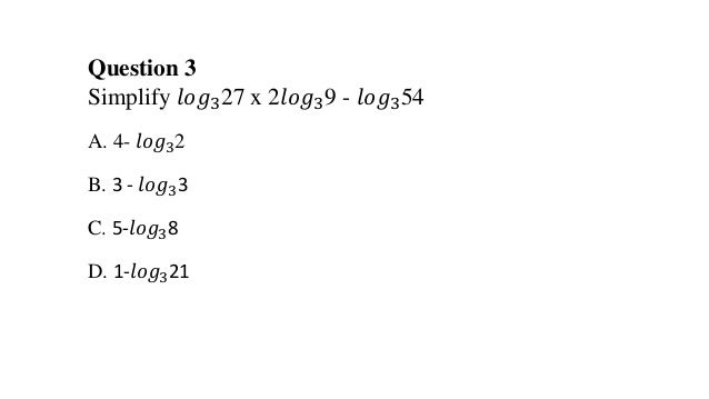 E-learning to solve Logarithms Concept in Mathematics