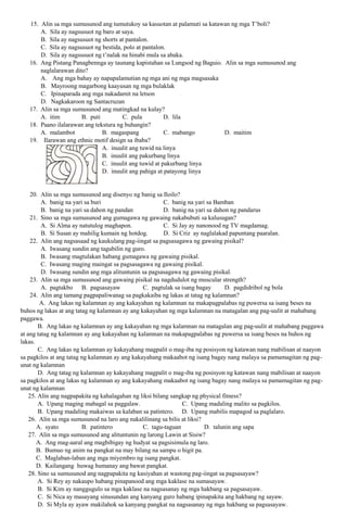 PRE-TEST_MAPEH 4.docxVVB B B B B B B BB B | PDF