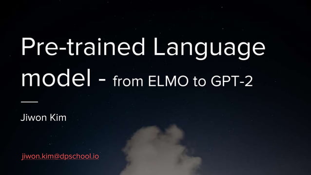 Pre Trained Language Model Ppt