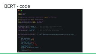 Pre trained language model | PPTX
