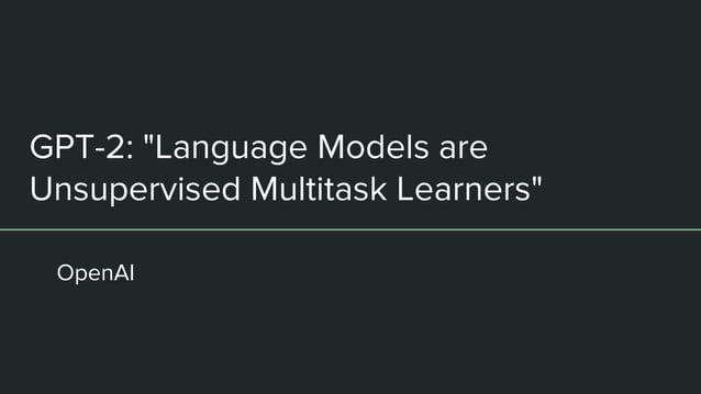 Pre trained language model | PPTX