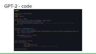 Pre trained language model | PPTX