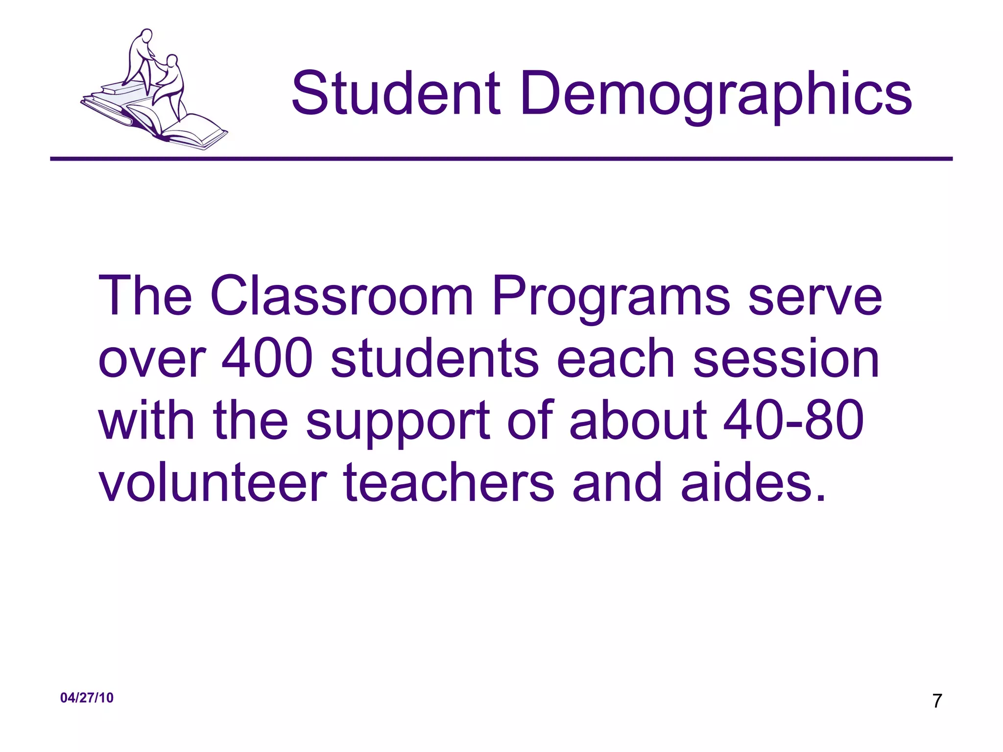 Classroom Programs Intro | PPT