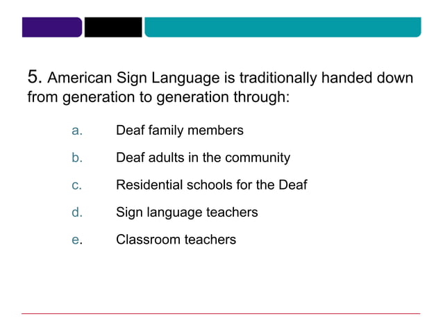 Pre-Unit Deaf Awareness (With Quiz) | PPTX | Ear, Nose and Throat ...