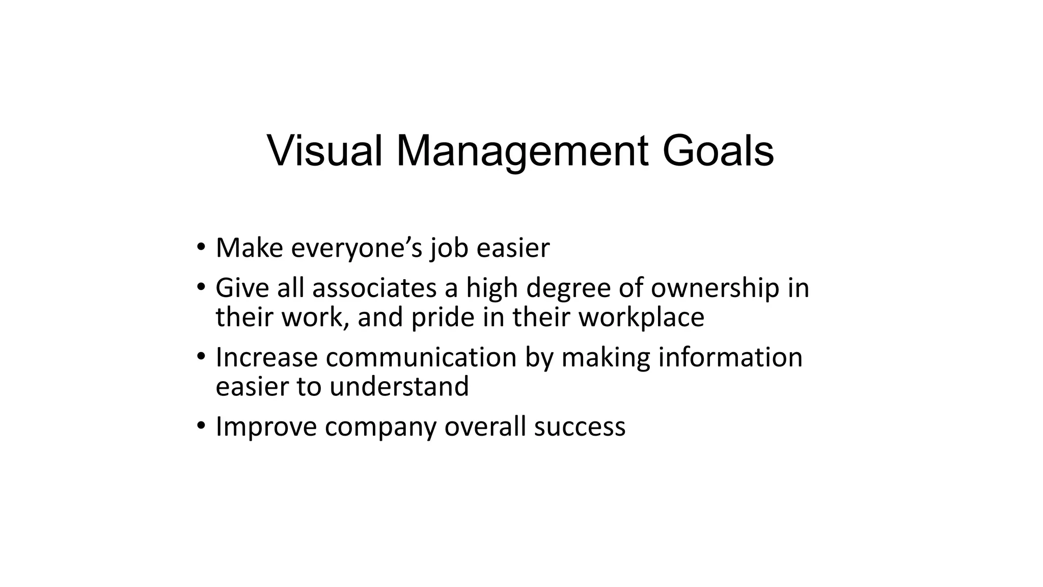 Visual Management | PPTX