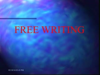 Pre writing | PPT