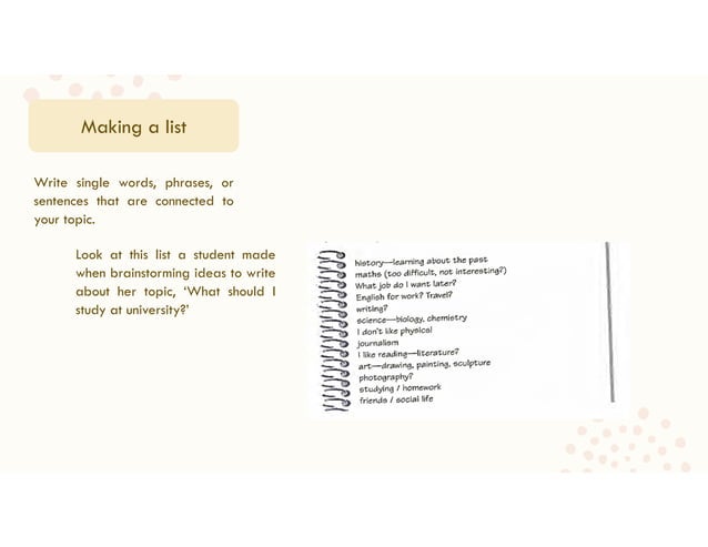 Pre-writing: Getting Ready to Write | PDF