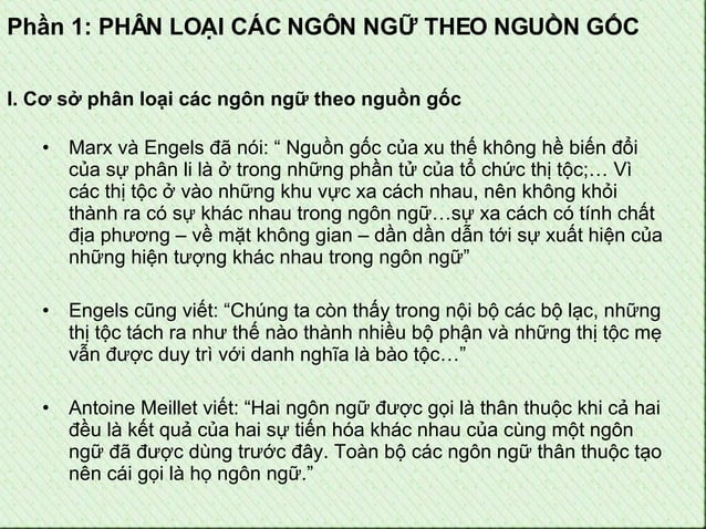 Dan luan ngon ngu hoc | PPT