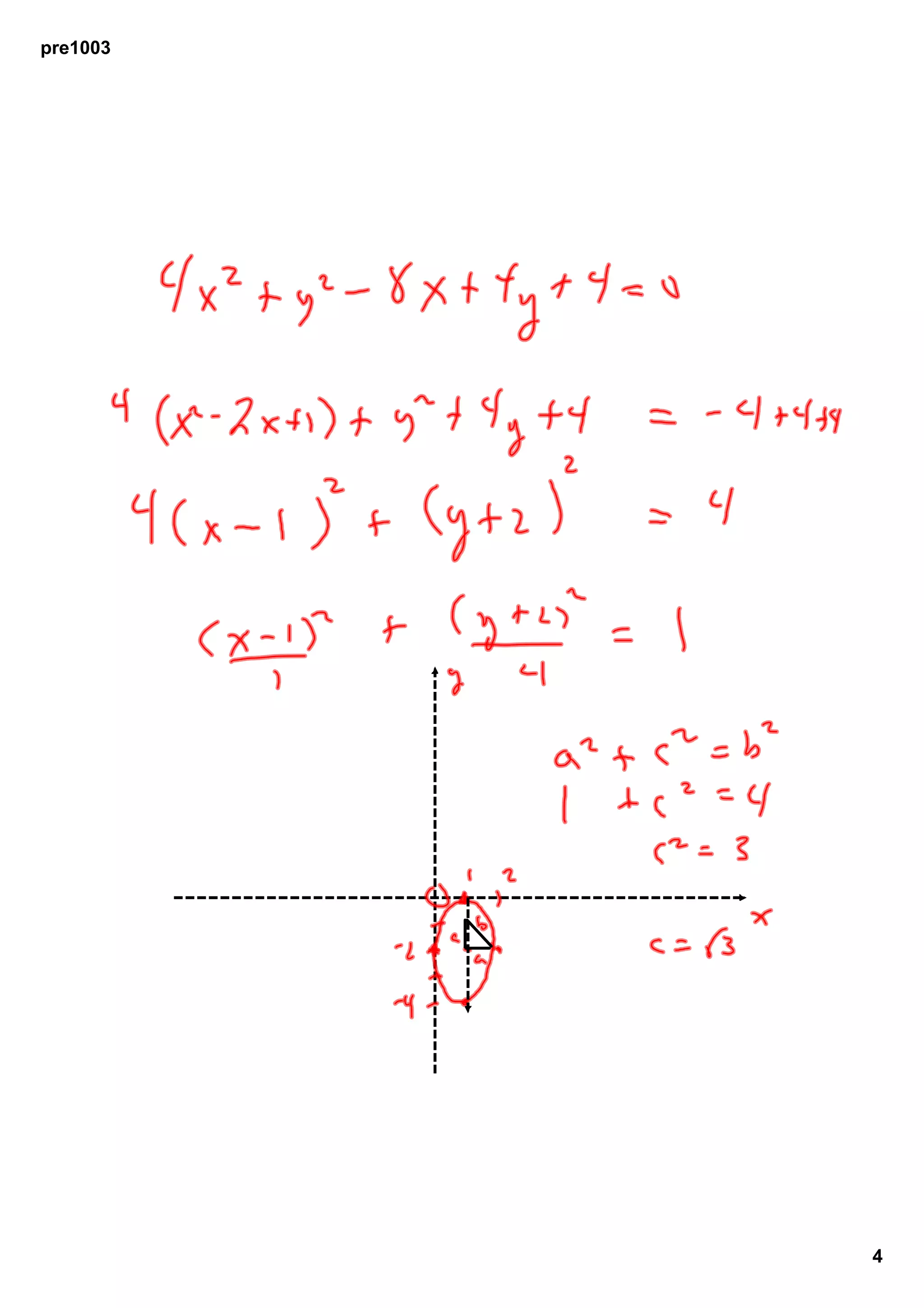 preCalculus 10-03: Ellipses! | PDF