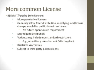 OPEN SOURCE SOFTWARE | PPT