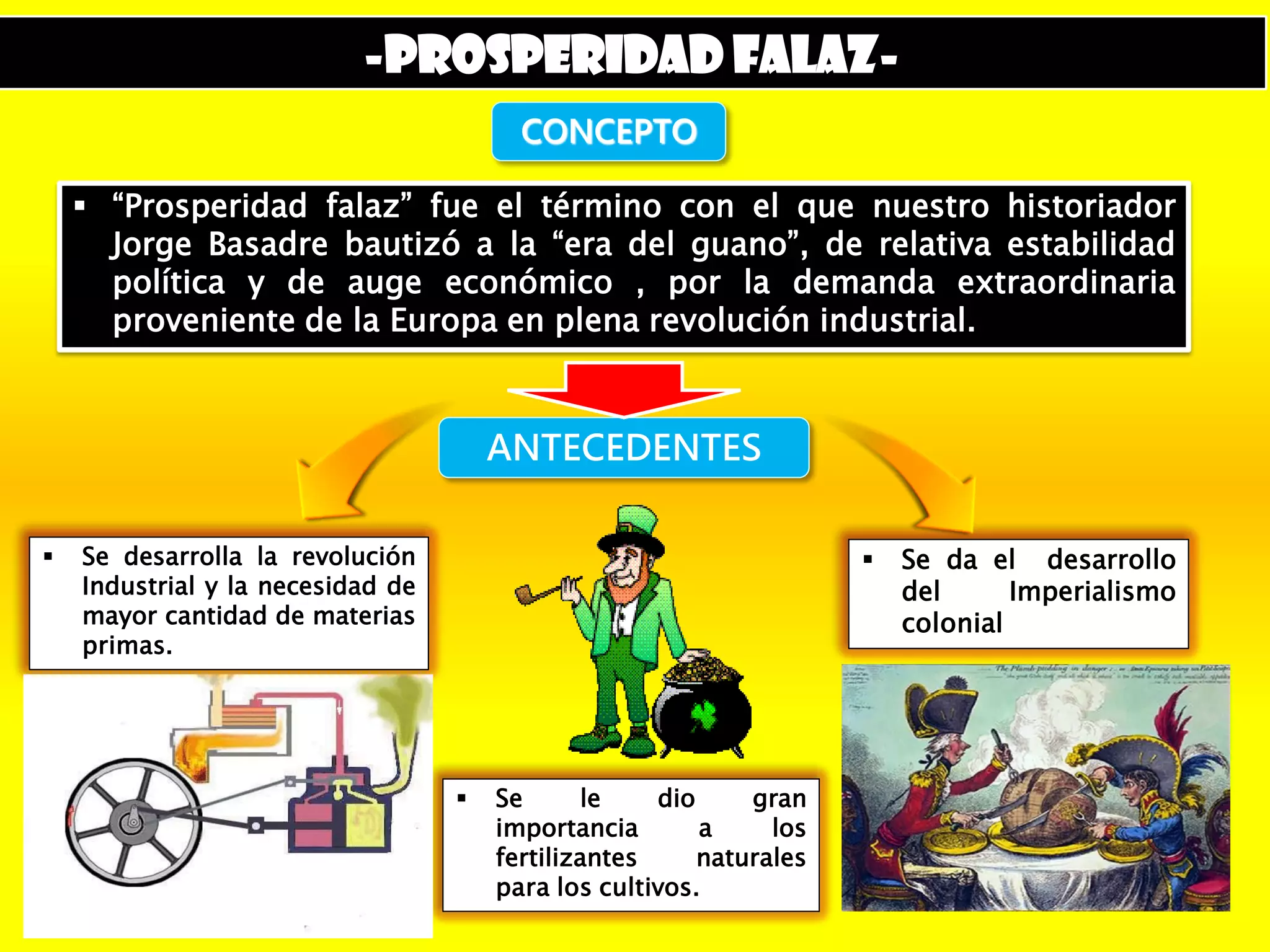 PROSPERIDAD FALAZ| Historia del Perú | PDF