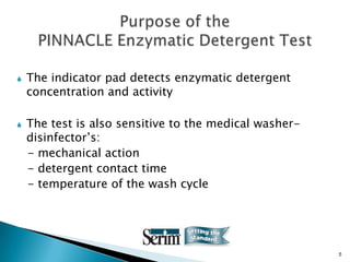 Enzymatic Detergent Test Training | PPTX