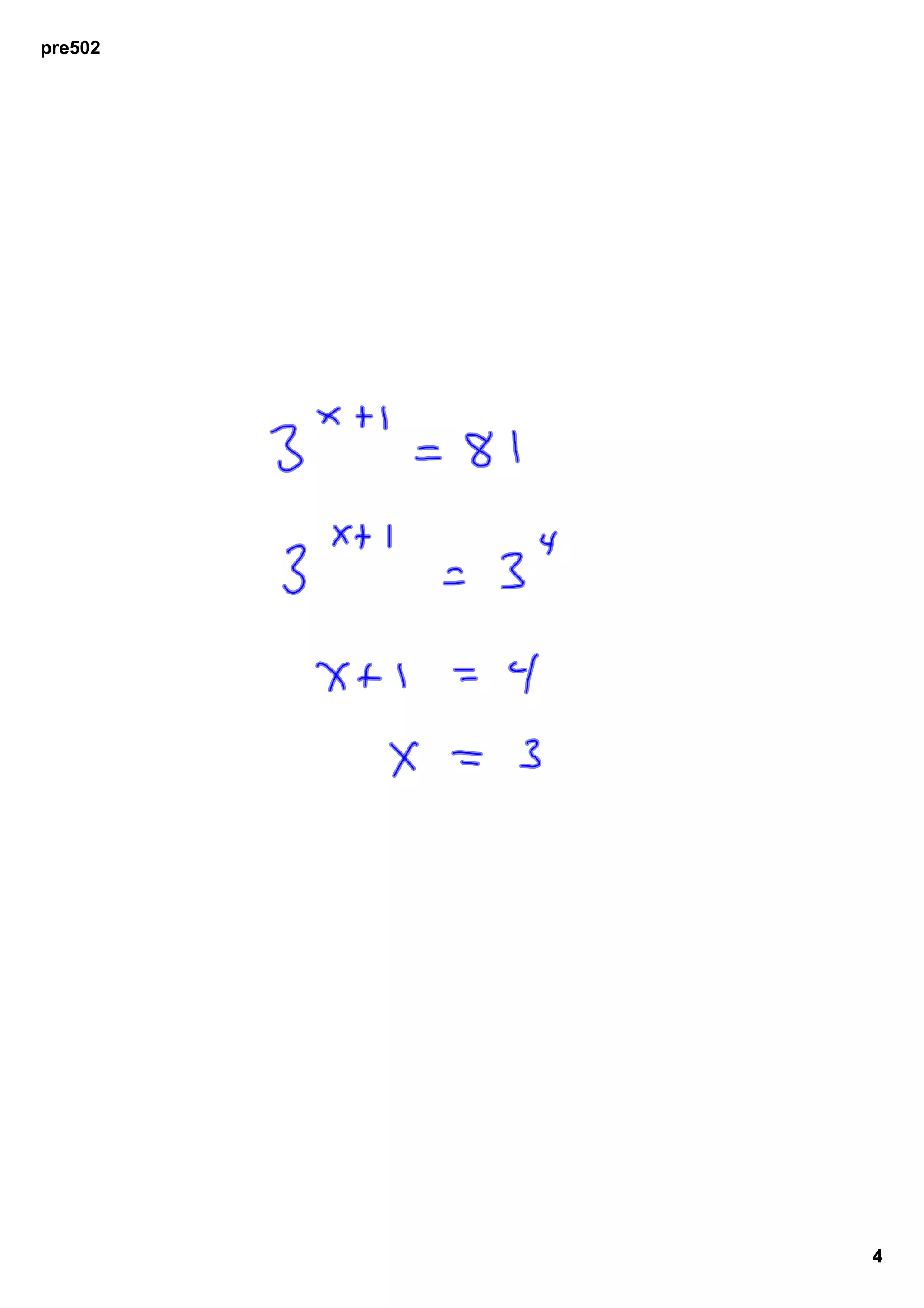 PreCalculus 502 Exponential Functions | PDF