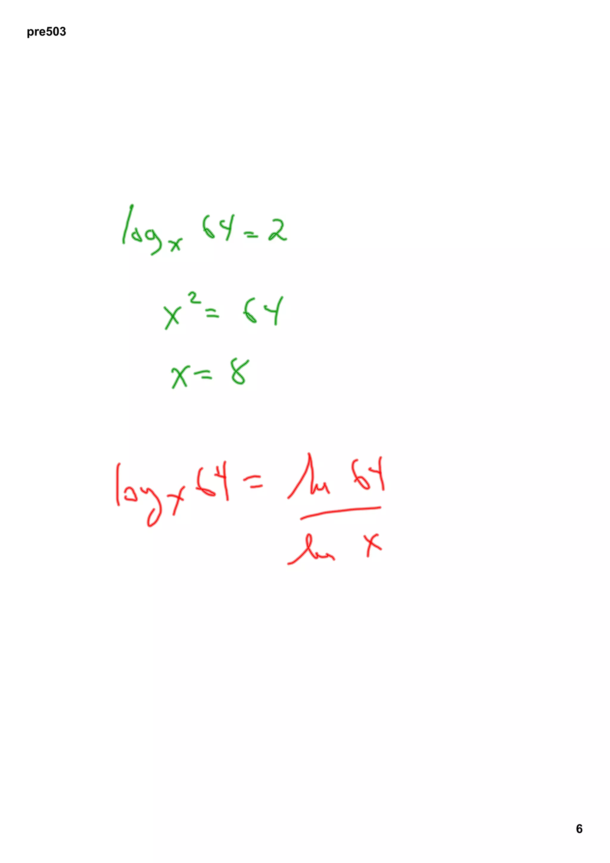 PreCalculus 503 Logarithms | PDF