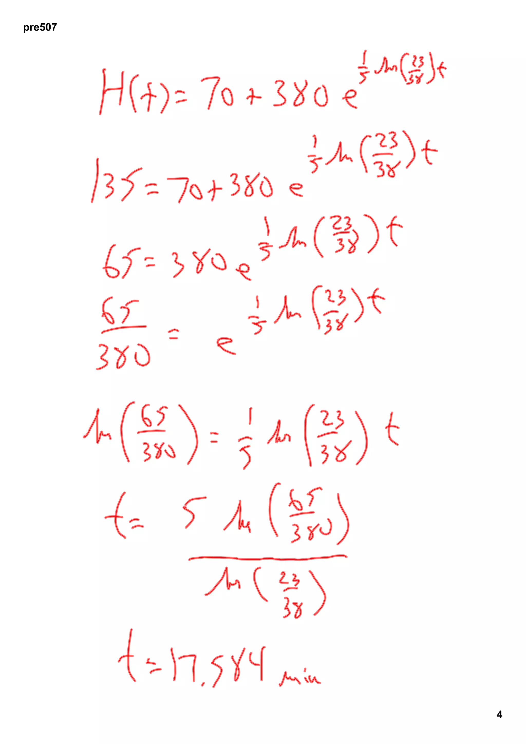 preCalculus 507 Exponential Growth and Decay | PDF