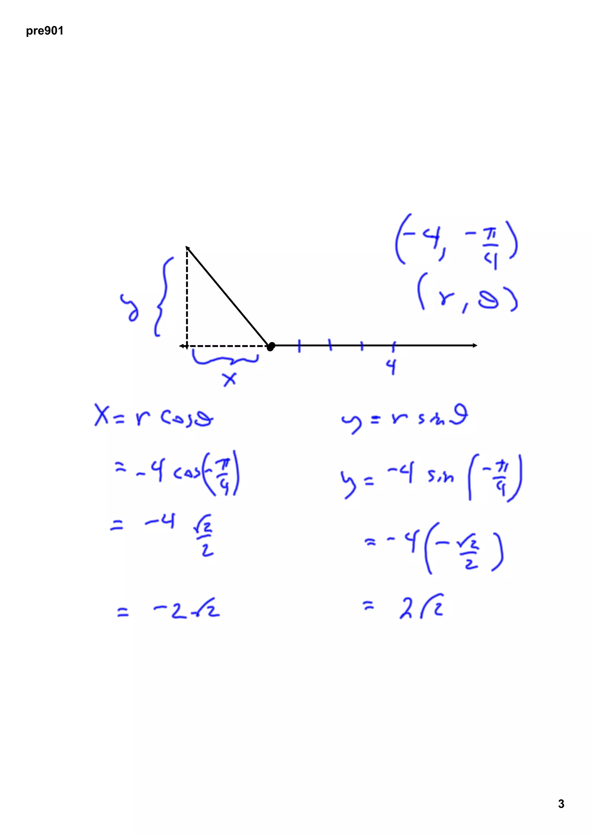preCalculus 901 Polar Coordinates | PDF