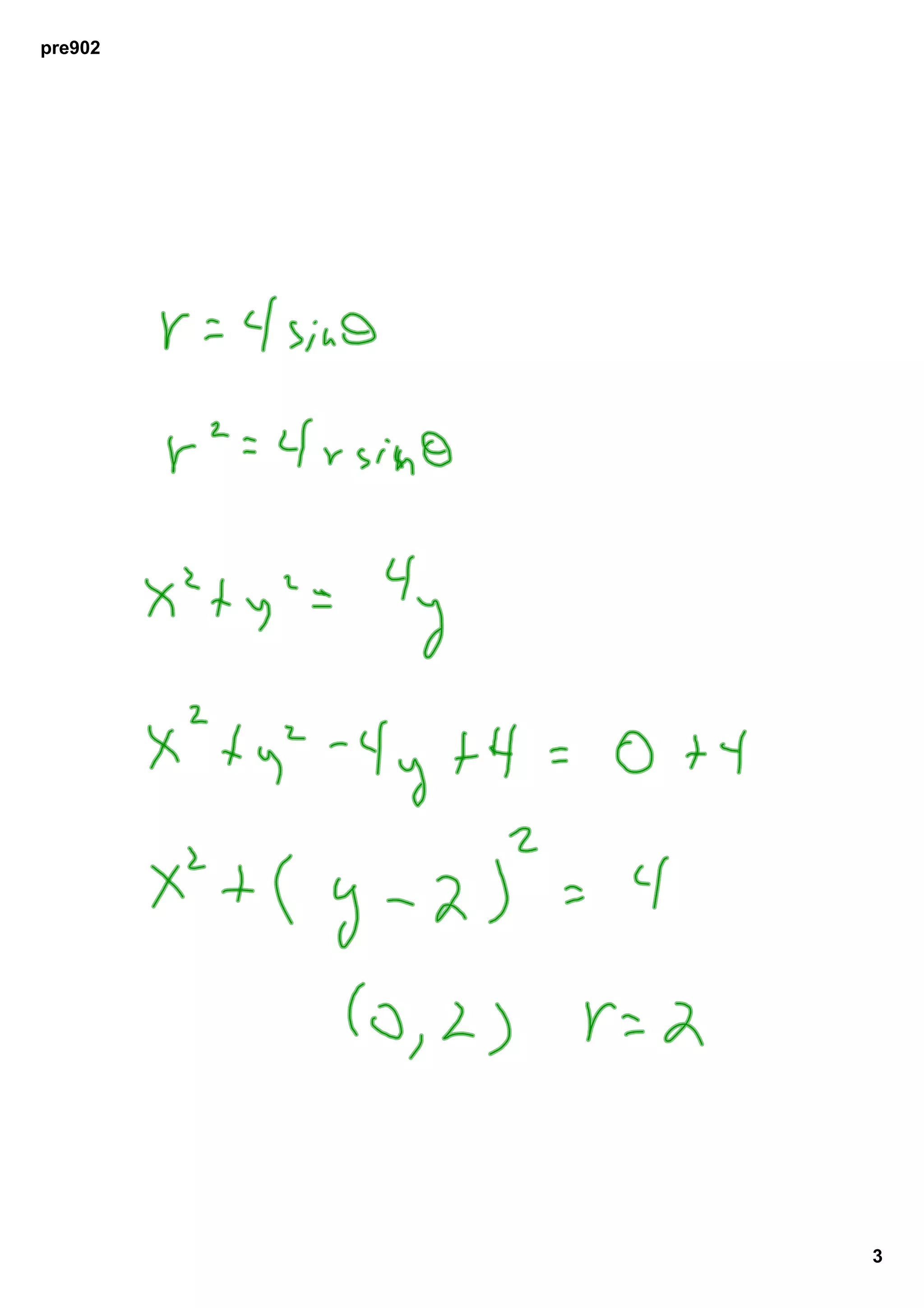 preCalculus 902 Polar Graphs | PDF