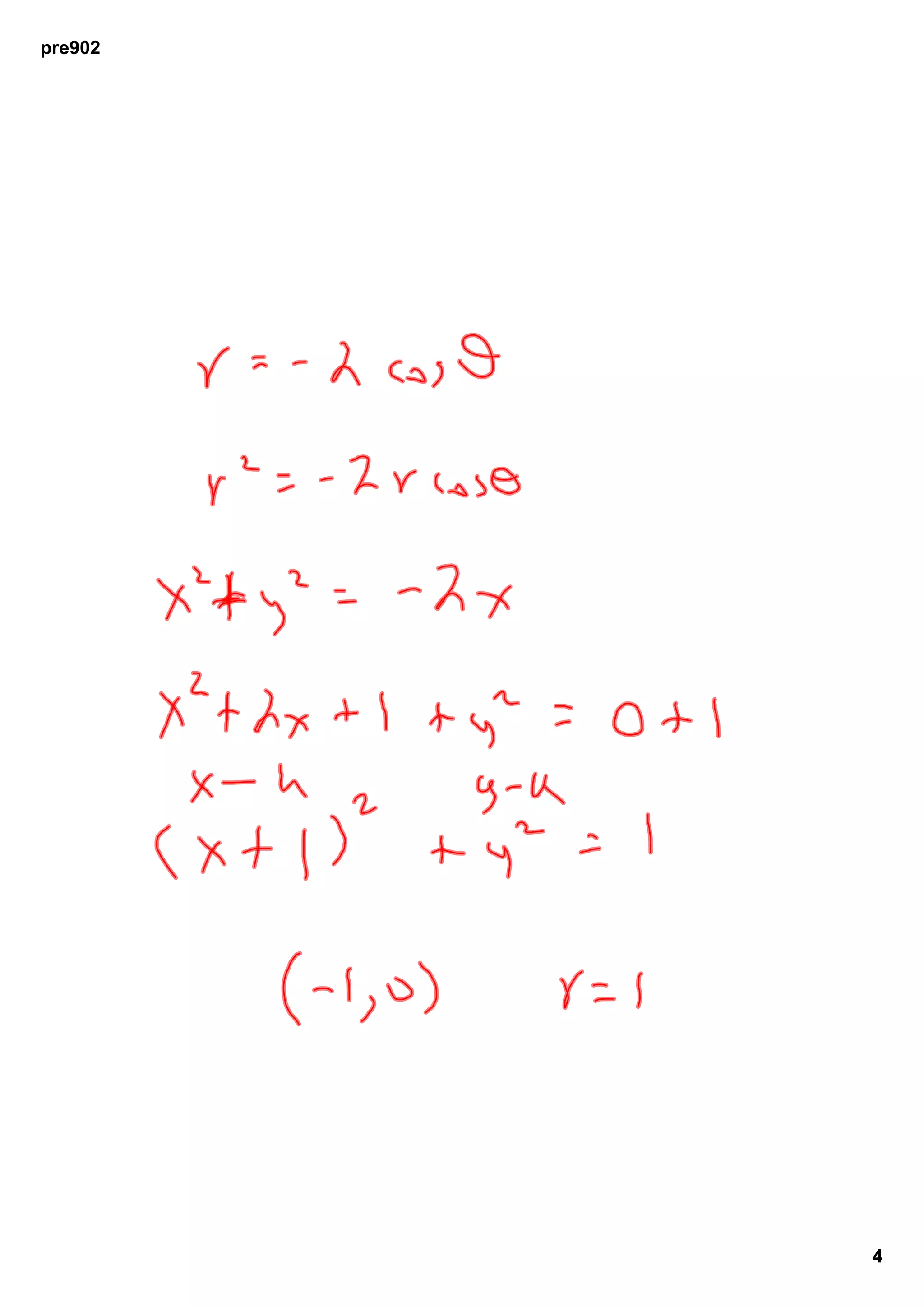 preCalculus 902 Polar Graphs | PDF