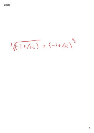 preCalculus 903 cis(theta) | PDF