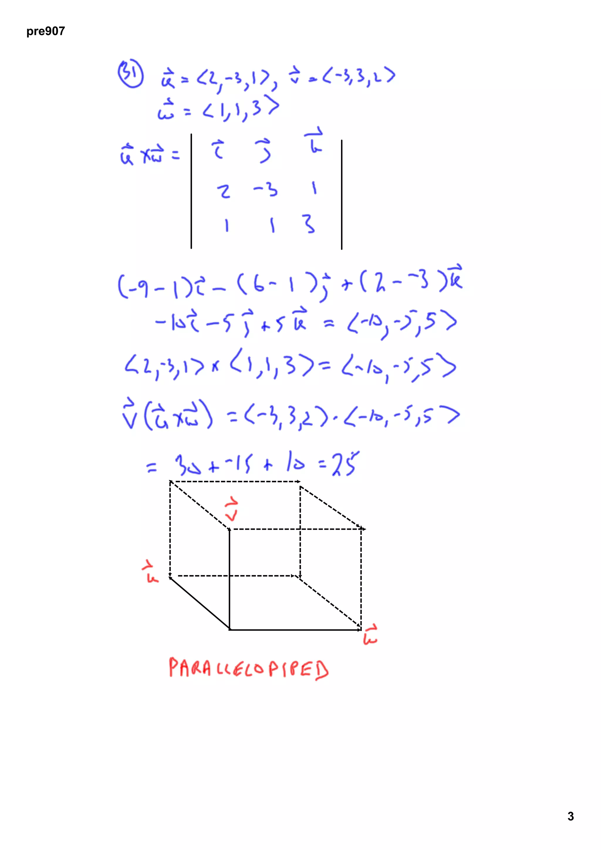 preCalculus 907 Vector Cross Product | PDF