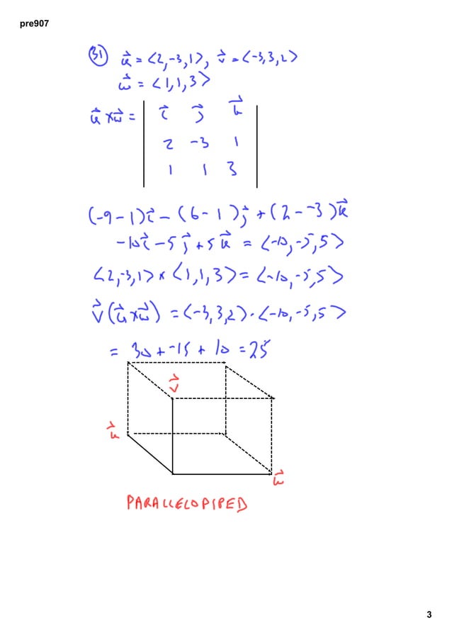 preCalculus 907 Vector Cross Product | PDF