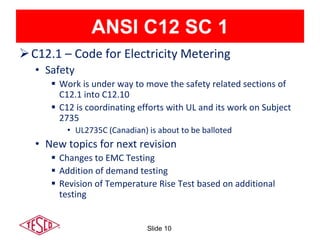 ANSI Standard and Recent Updates That Affect Metering | PPT