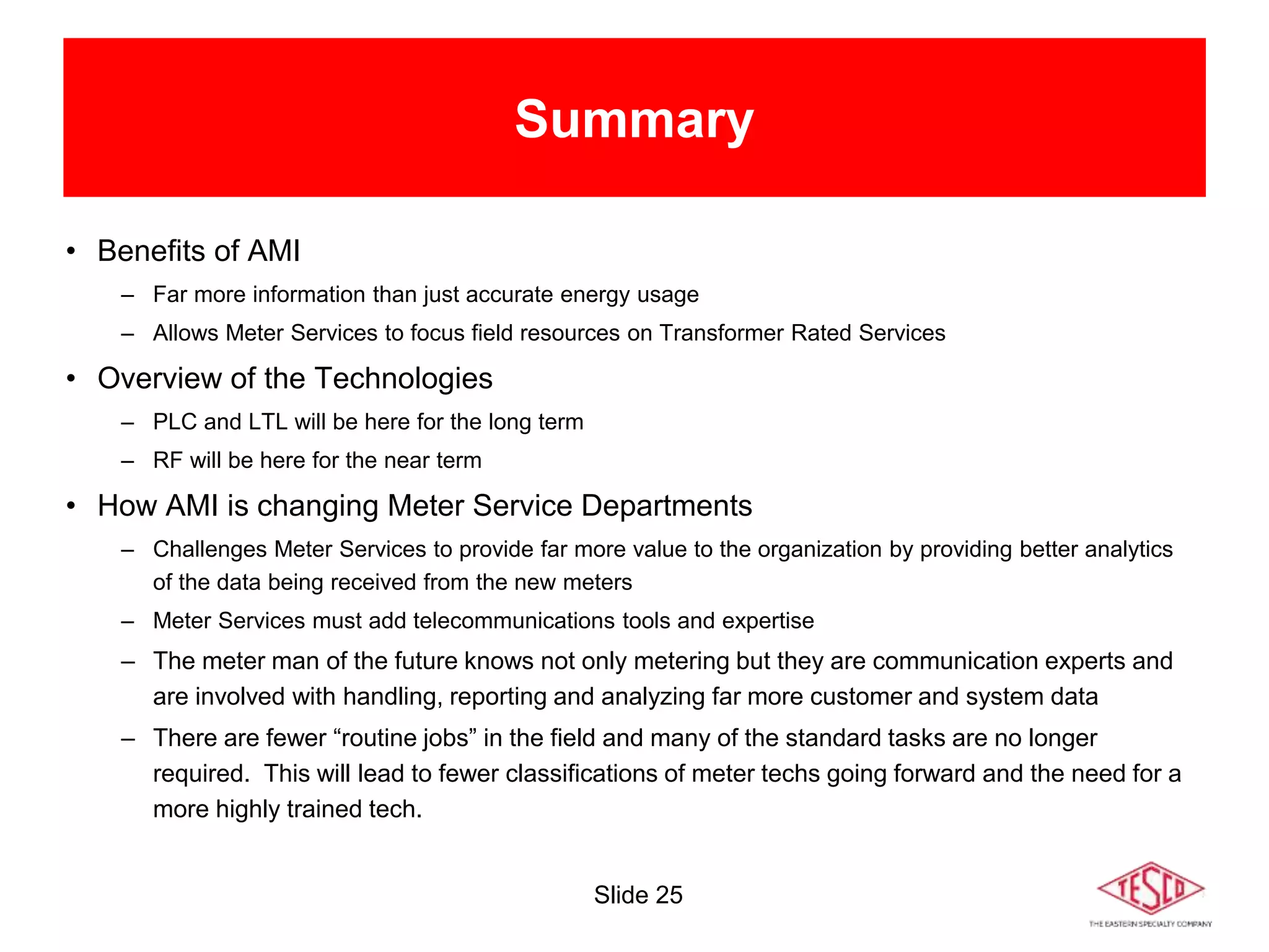 AMI Technology Overview | PPTX