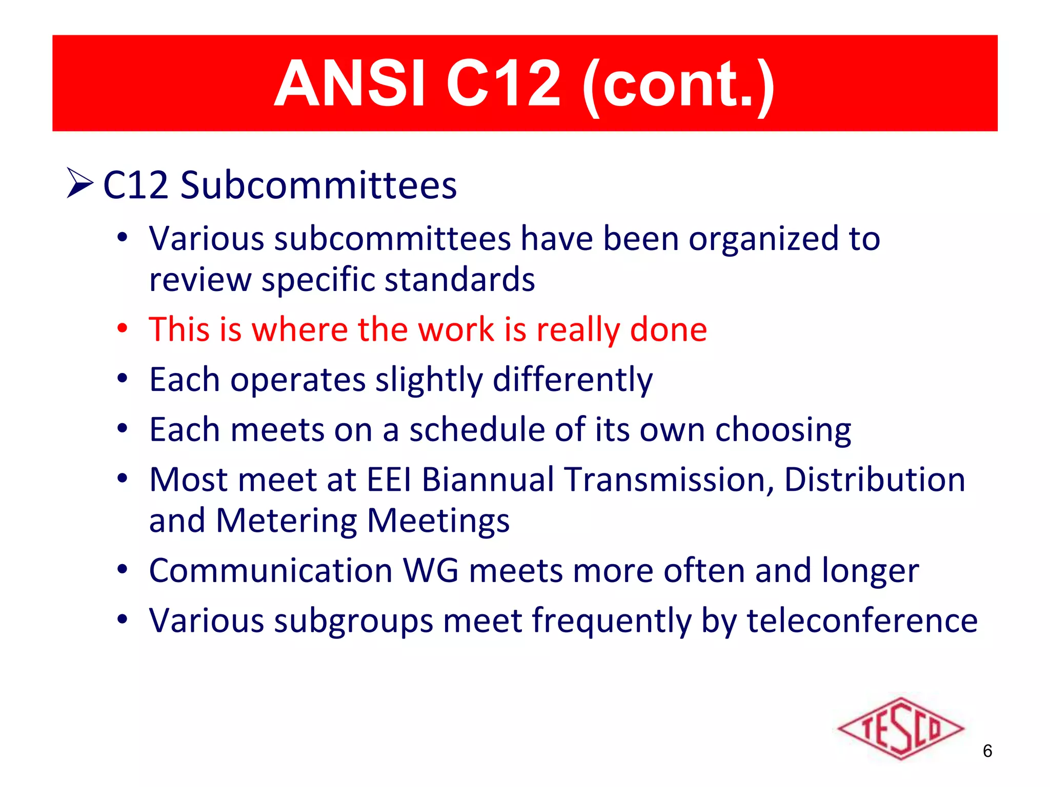 ANSI C12.1 Overview | PPTX