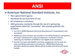 ANSI C12.1 Overview | PPTX