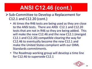 ANSI C12.1 Overview | PPTX