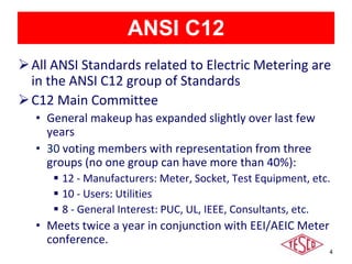 ANSI C12.1 Overview and Current Events | PPT