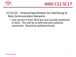 ANSI C12.1 Overview and Current Events | PPT