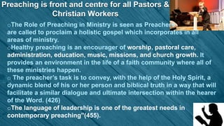 Contemporary Preaching | PPTX