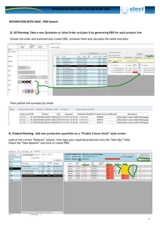Preactor Sage1000 Integration | PDF