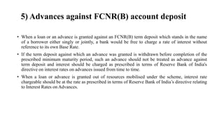 Pre advances against nr(e)ra and fcnr (b)(11) | PPTX | Currencies | Economy