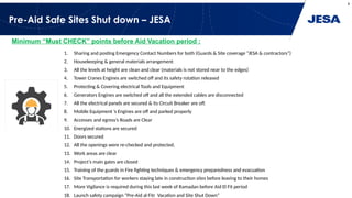 Pre Aid Safe Sites Shut down preparation JESA (1).pptx