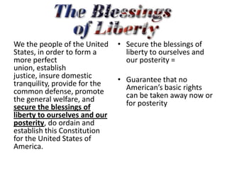 Provide For The Common Defense Preamble