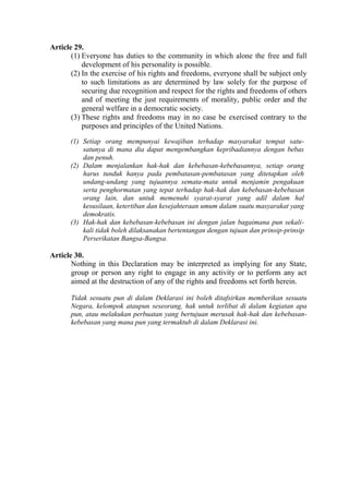 THE UNIVERSAL DECLARATION OF HUMAN RIGHTS | DOCX