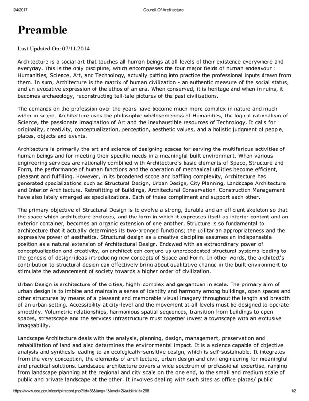 Preamble | PDF | Civil Engineering Industry | Industries