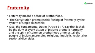 Preamble of Indian Constitution brief history .pptx